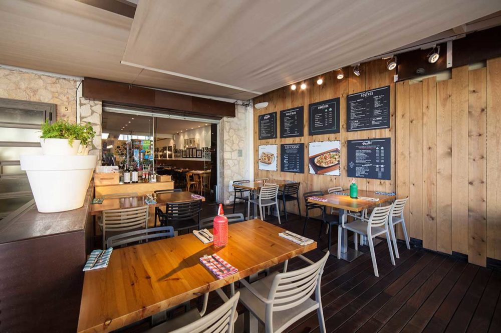 El Racó Palamós. Restaurant Pizzeria Mediterránea.