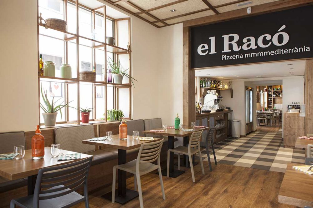El Racó Vilanova. Restaurant Pizzeria Mediterránea.